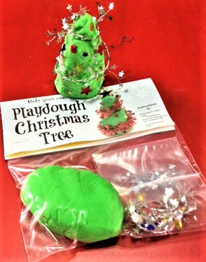 Playdough Christmas Tree – Bags Full of Fun
