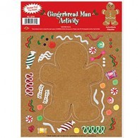 Gingerbread Man Sticker Activity – Bags Full of Fun
