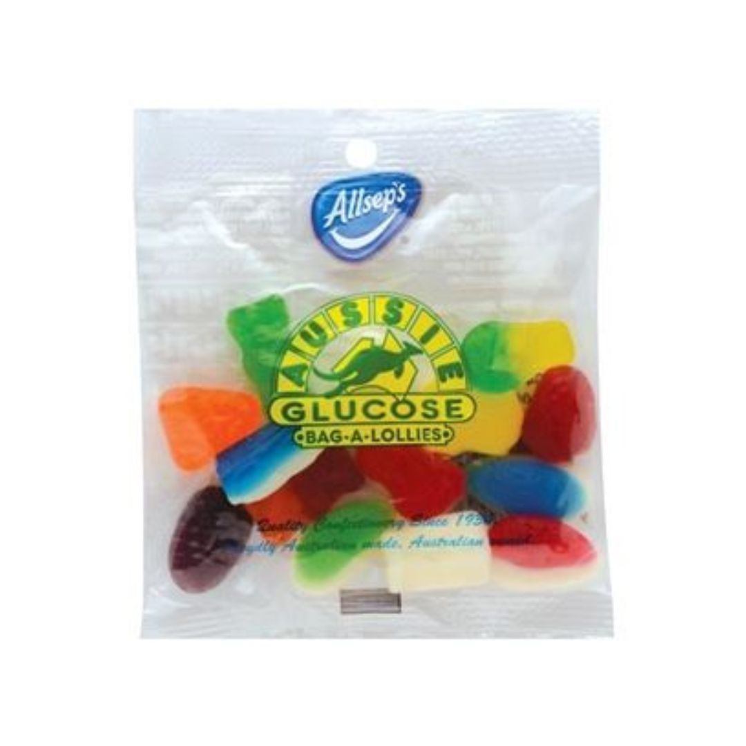 Lolly Bags - Alsseps Aussie Bag of Lollies Party Mix loot bag sized ...