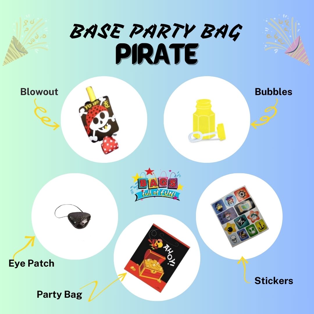 Pirate - Design your own Party Bag – Bags Full of Fun