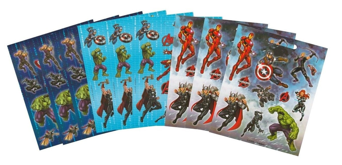 Avengers Sticker Sheet - Ea – Bags Full of Fun