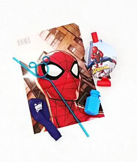 Spiderman Ready-made Party Bags 5pc - Spider-Man Loot bag Prefilled ...